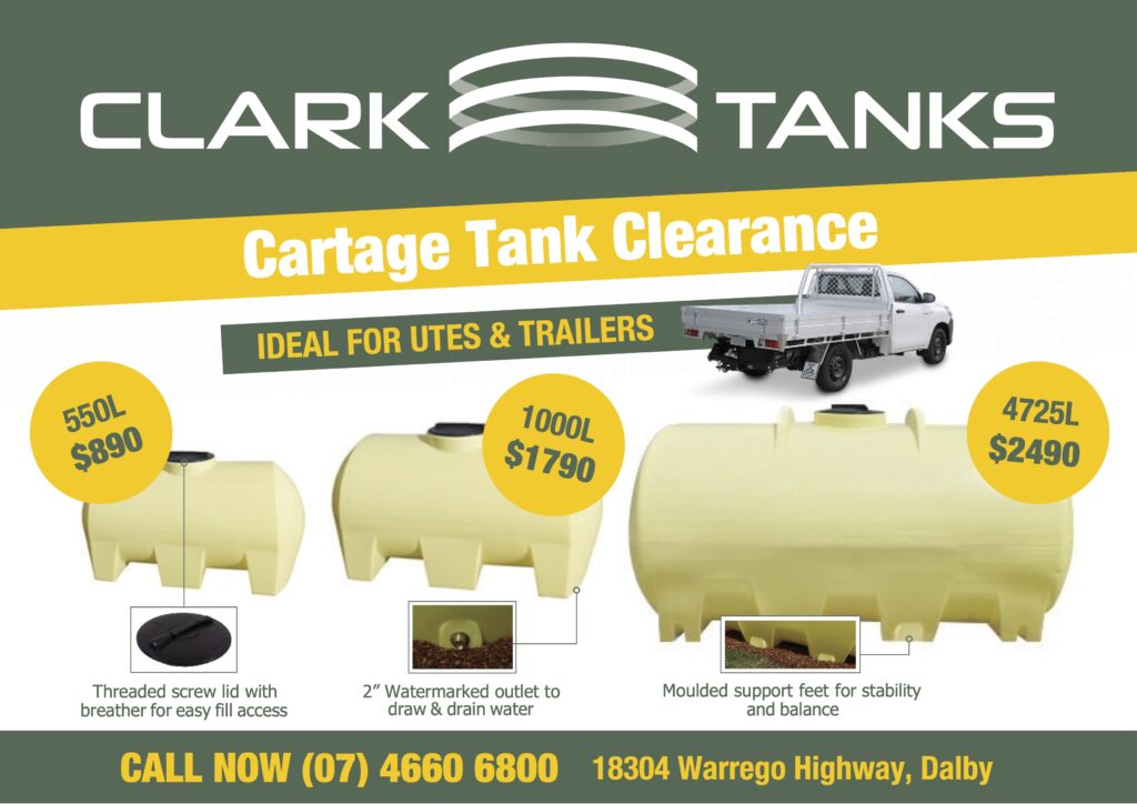 Dalby Specials | Clark Tanks Poly Water Tanks