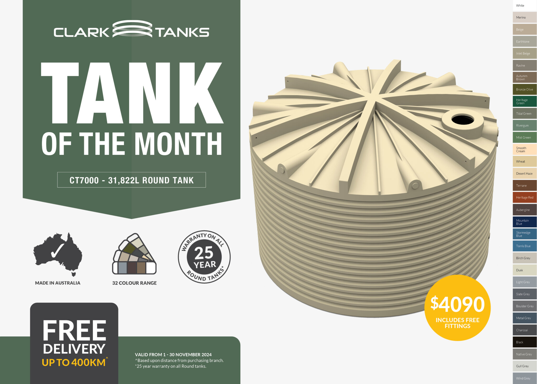 Tank of the Month | Clark Tanks Poly Water Tanks
