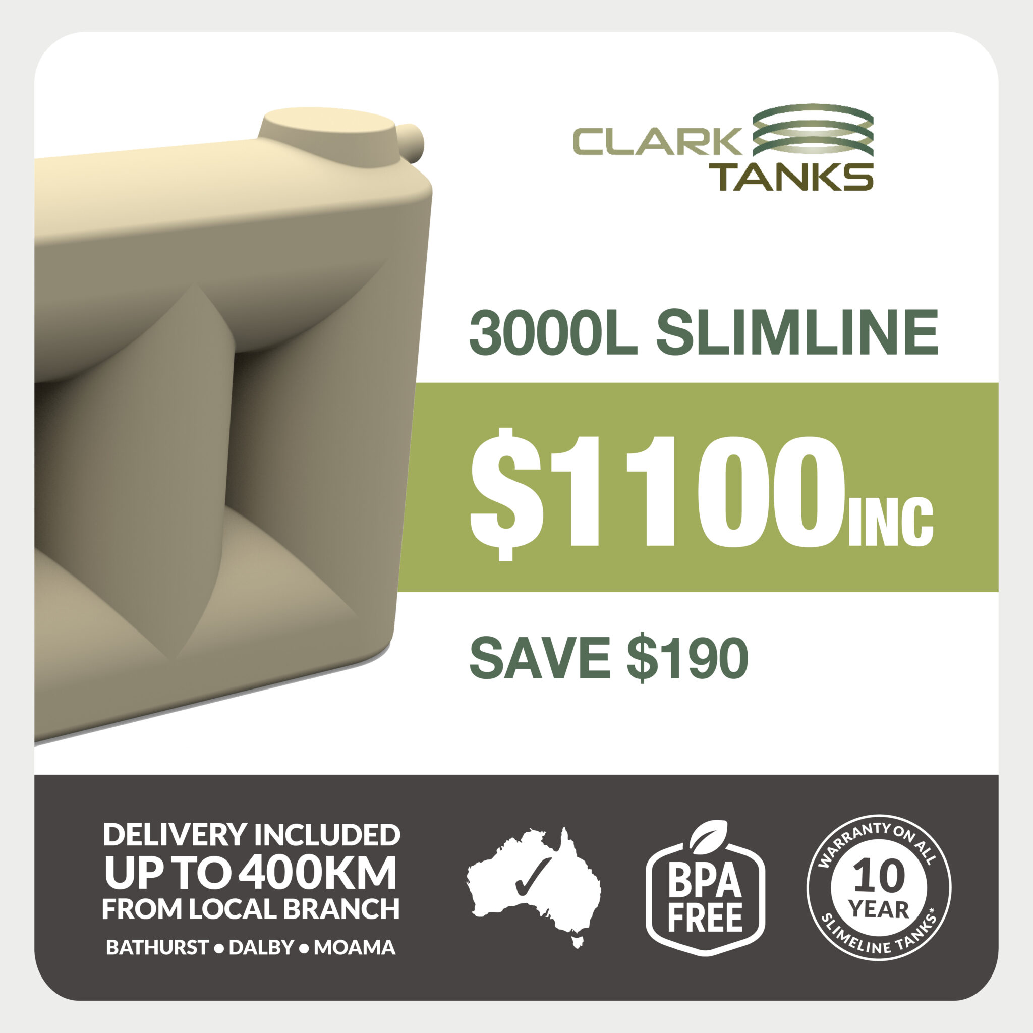 Dalby Specials | Clark Tanks Poly Water Tanks